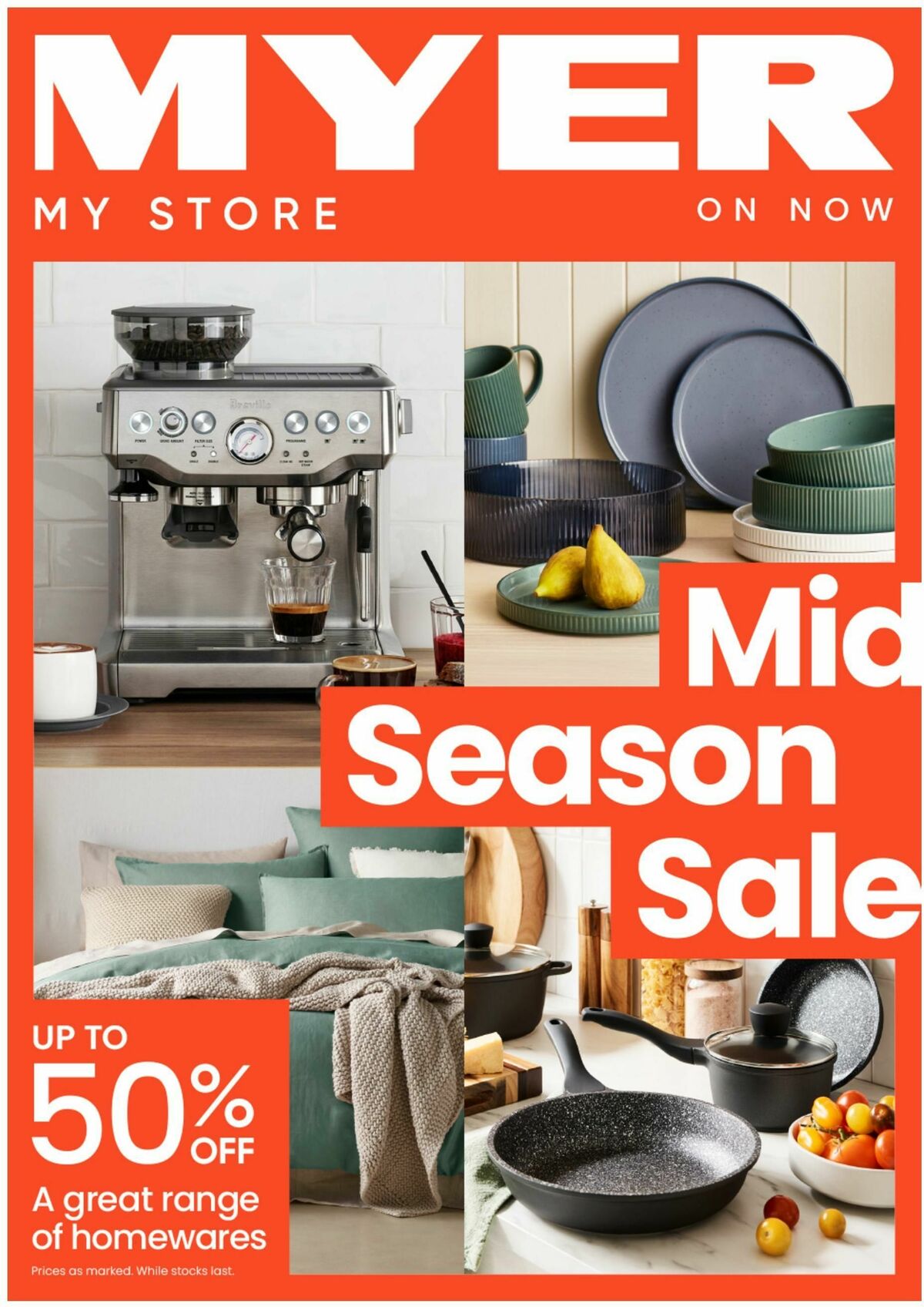 Myer from 11 September
