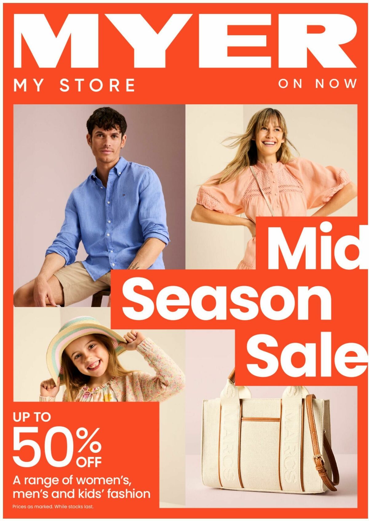 Myer from 11 September
