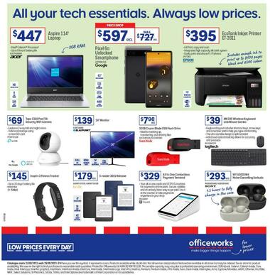 Officeworks - Parafield Airport, SA - Opening Hours & Catalogue