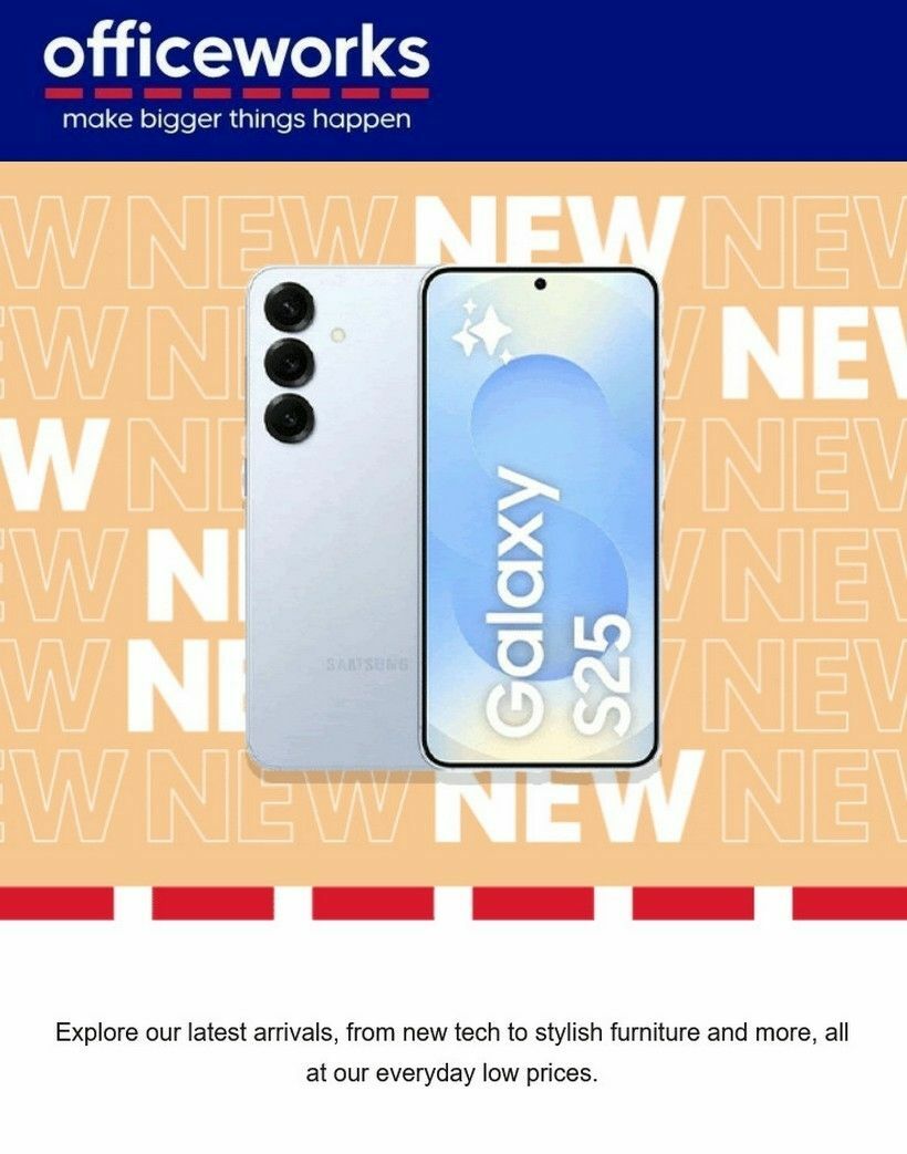 Officeworks from 11 March