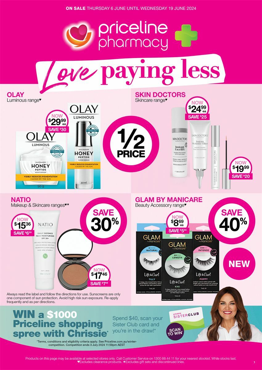 Priceline Pharmacy from 6 June