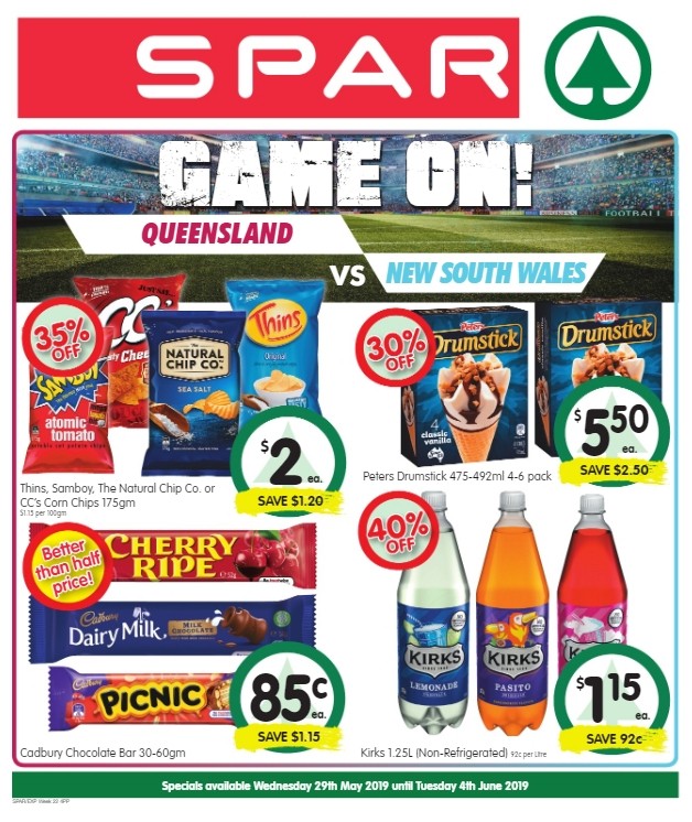 Spar Catalogues & Specials from 29 May