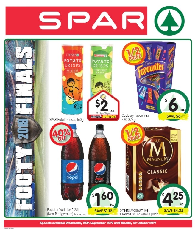 Spar Catalogues & Specials from 25 September
