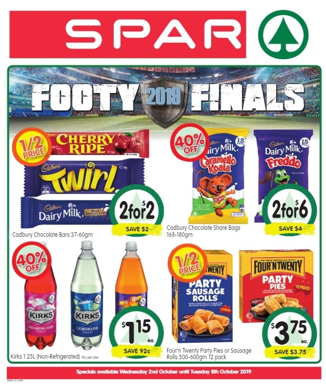 Spar Catalogues & Specials from 2 October