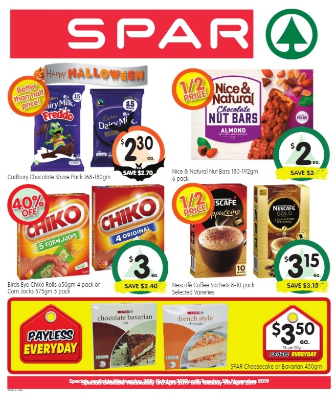 Spar Catalogues & Specials from 30 October