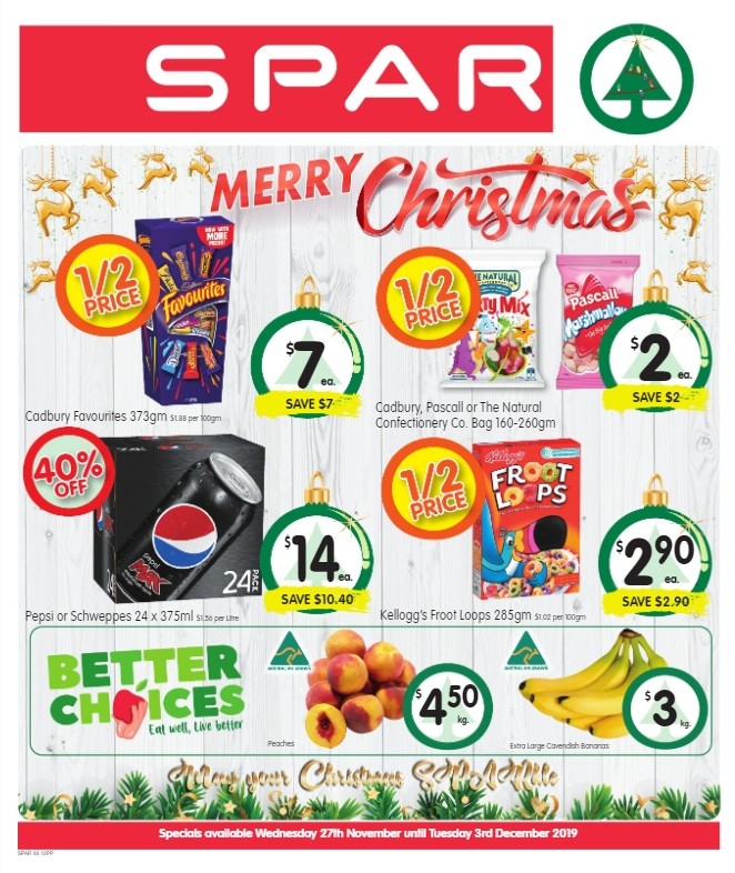 Spar Catalogues & Specials from 27 November