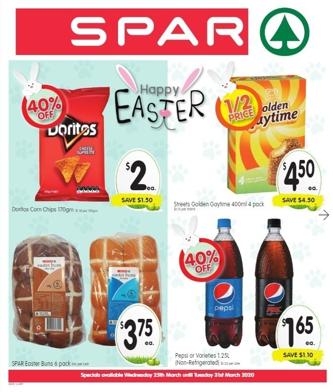 Spar Catalogues & Specials from 25 March