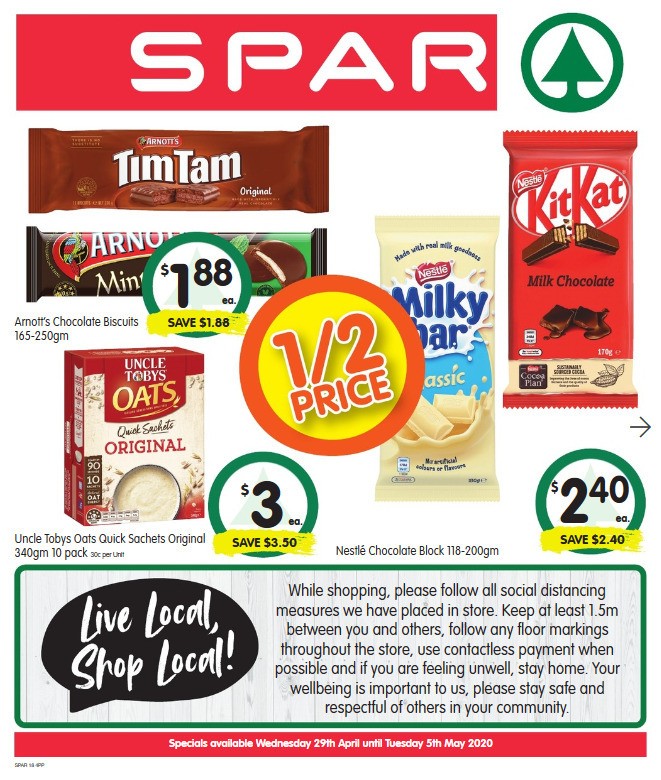 Spar Catalogues & Specials from 29 April