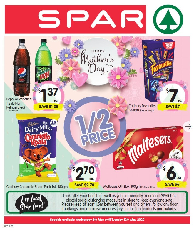 Spar Catalogues & Specials from 6 May