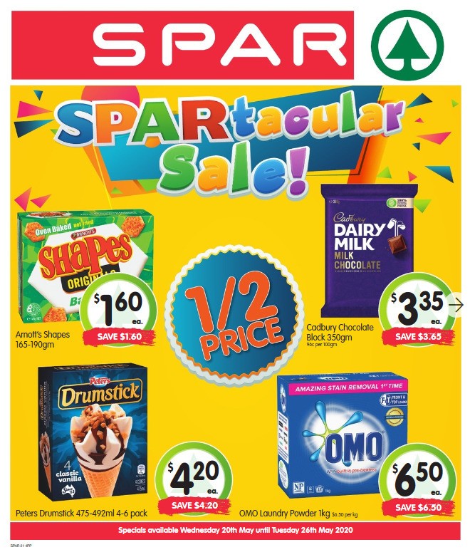Spar Catalogues & Specials from 20 May
