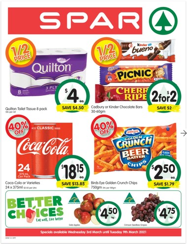 Spar - West Ballina, NSW - Opening Hours & Catalogue