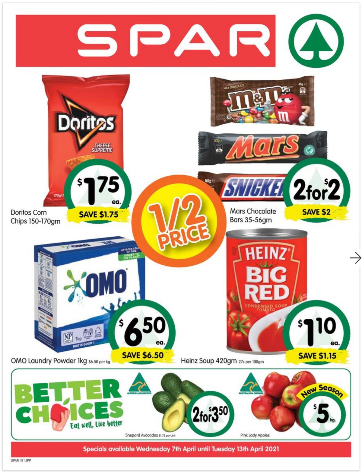 Spar Catalogues & Specials from 7 April