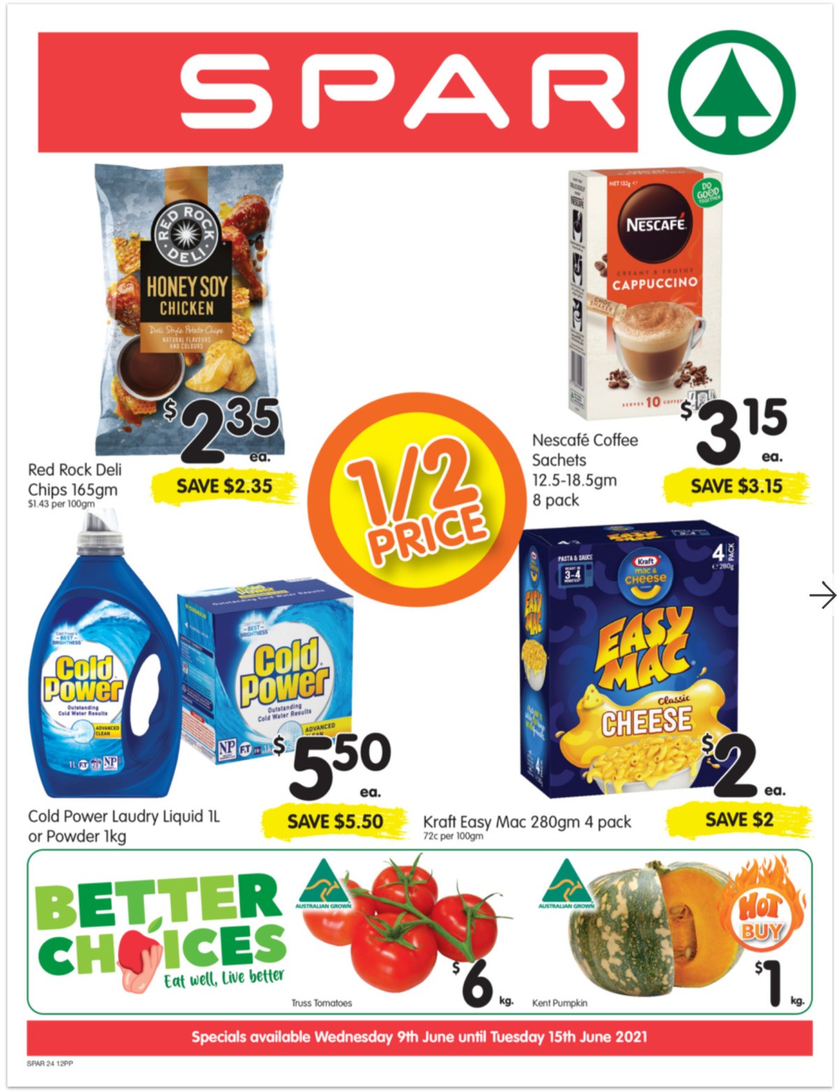 Spar Catalogues & Specials from 9 June