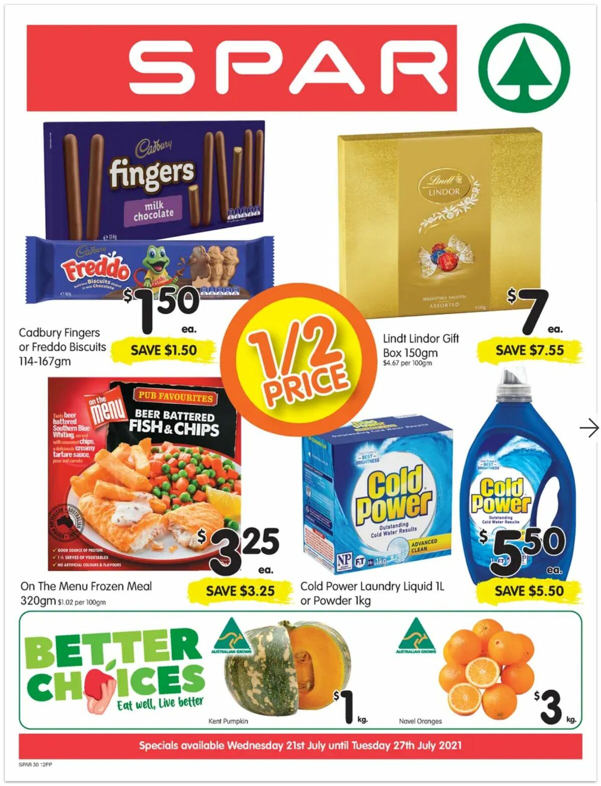 Spar Catalogues & Specials from 21 July