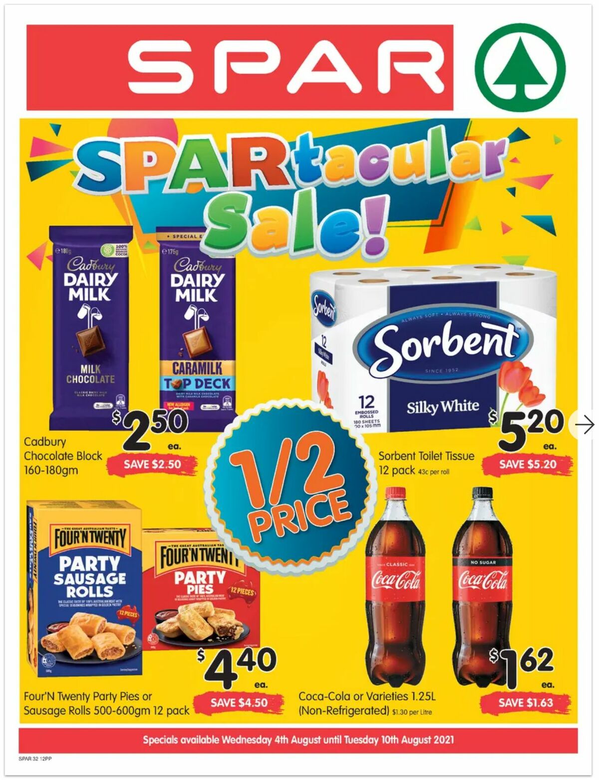 Spar Catalogues & Specials from 4 August