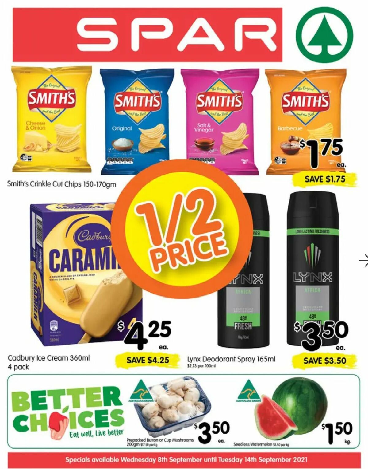 Spar Catalogues & Specials from 8 September