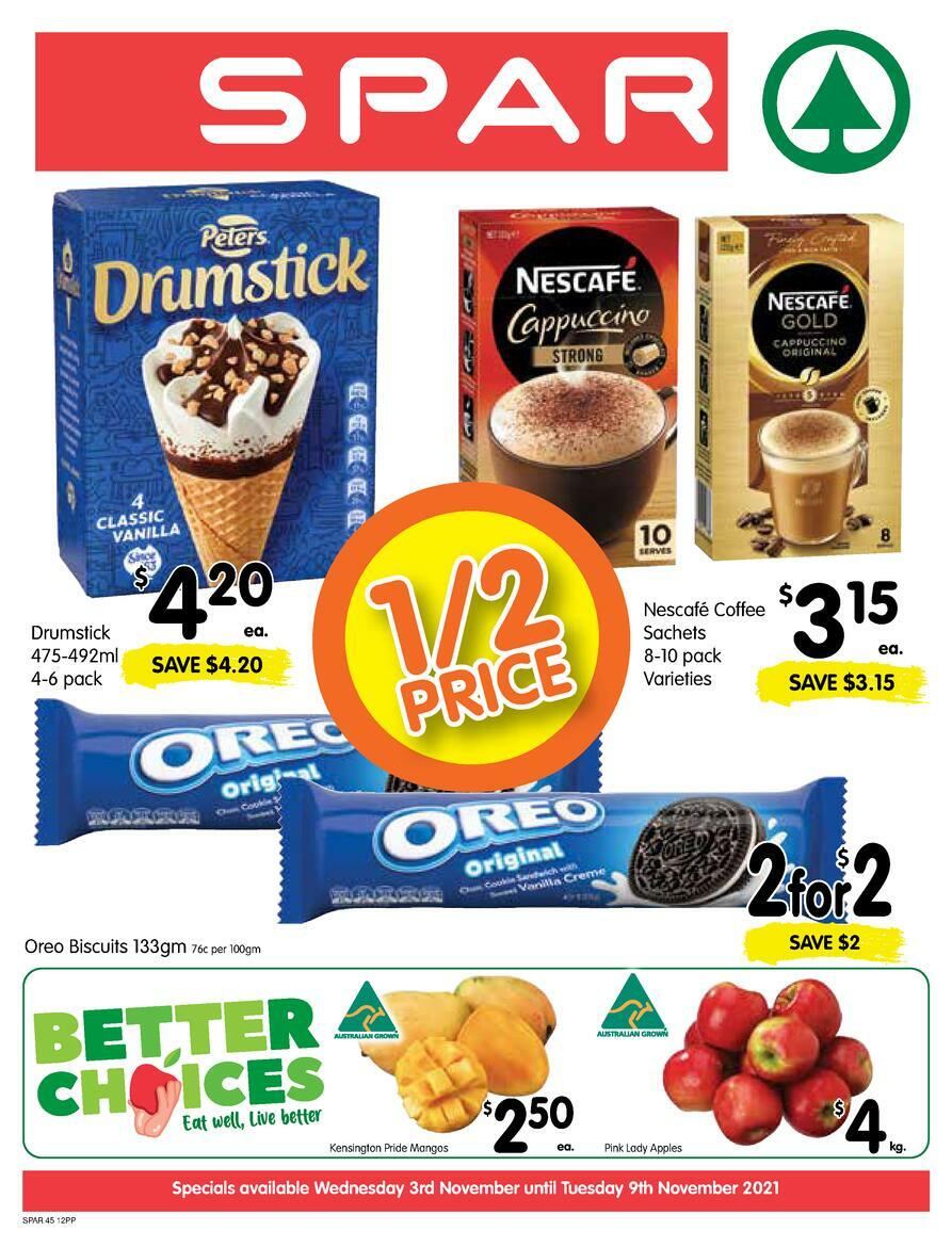 Spar Catalogues & Specials from 3 November