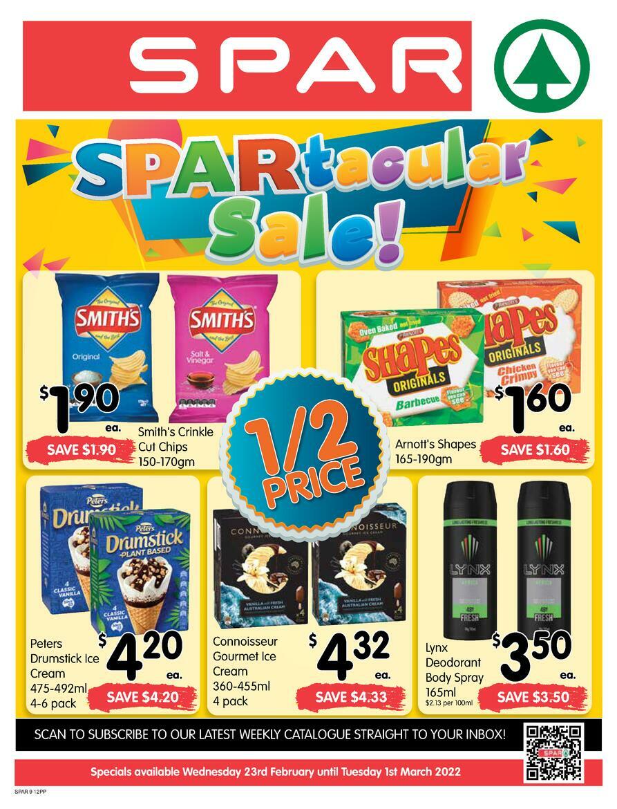 Spar Catalogues & Specials from 23 February