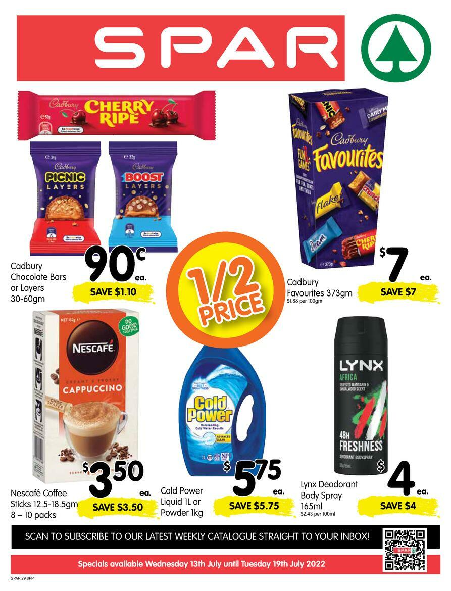 Spar Catalogues & Specials from 13 July