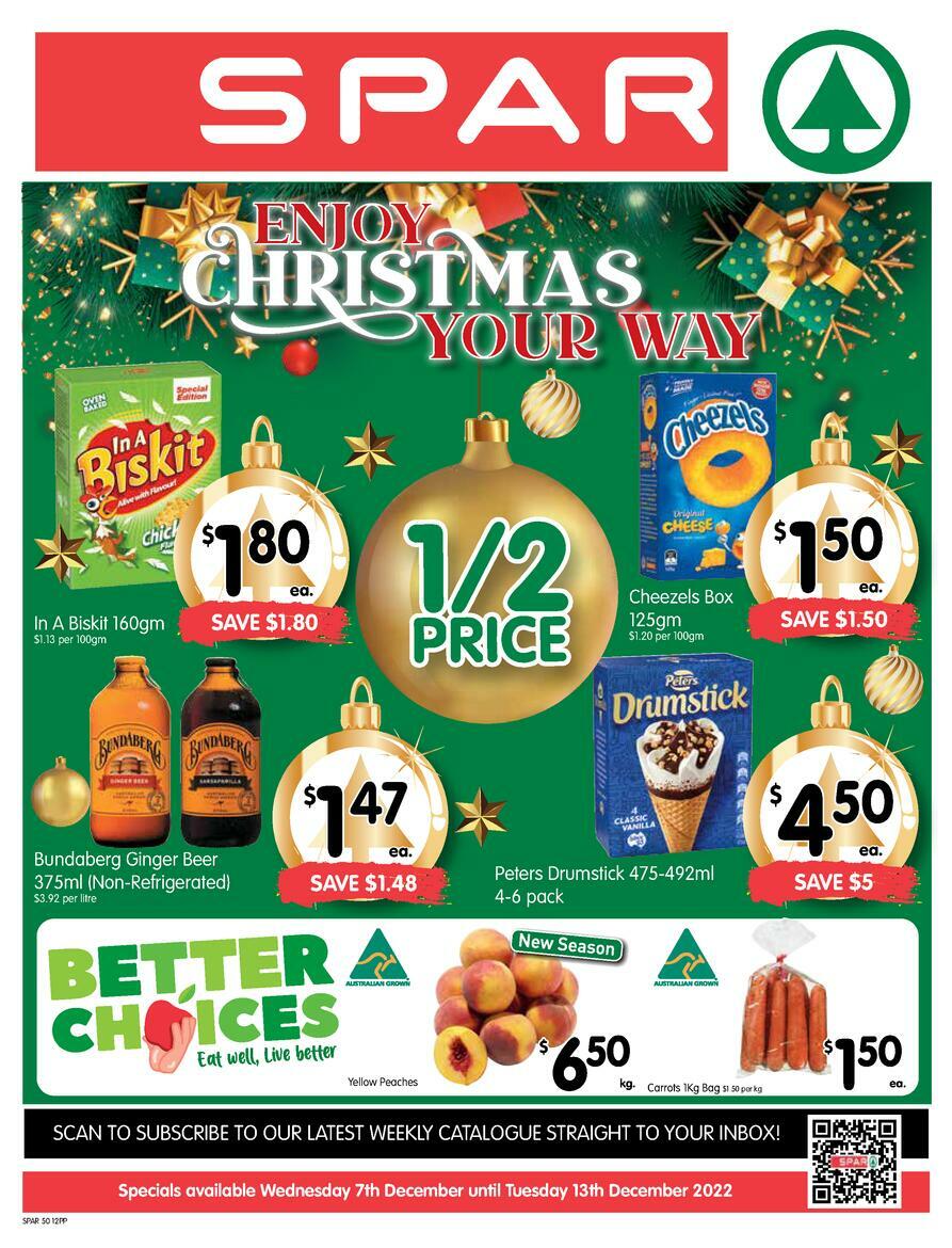Spar Catalogues & Specials from 7 December