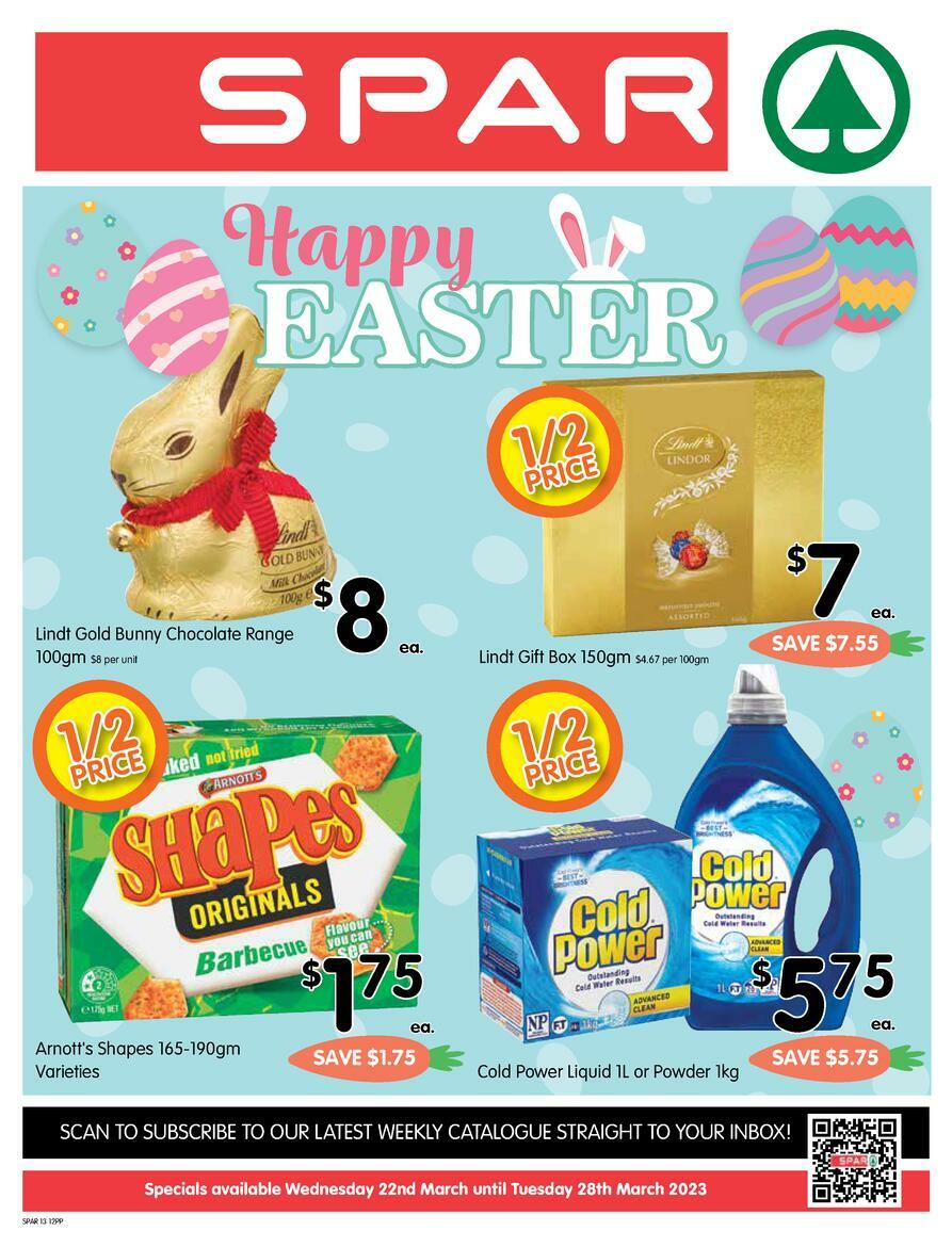 Spar Catalogues & Specials from 22 March