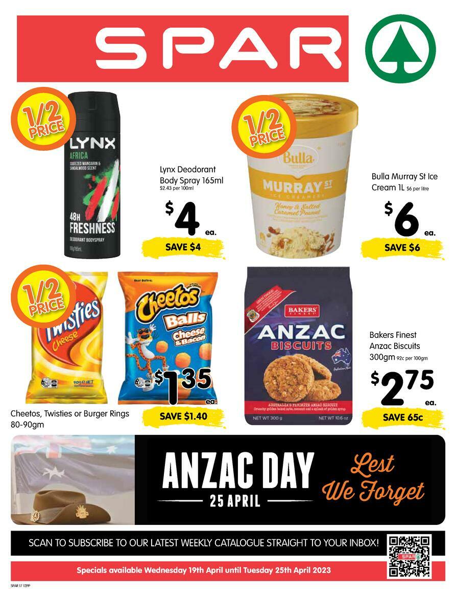 Spar Catalogues & Specials from 19 April