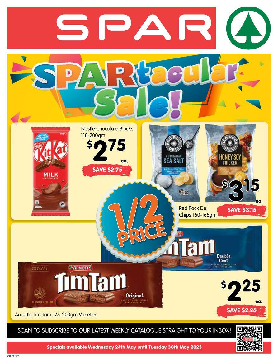 Spar Catalogues & Specials from 24 May