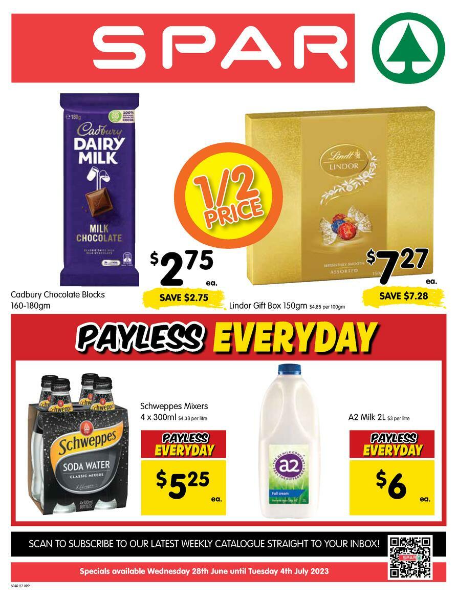 Spar Catalogues & Specials from 28 June