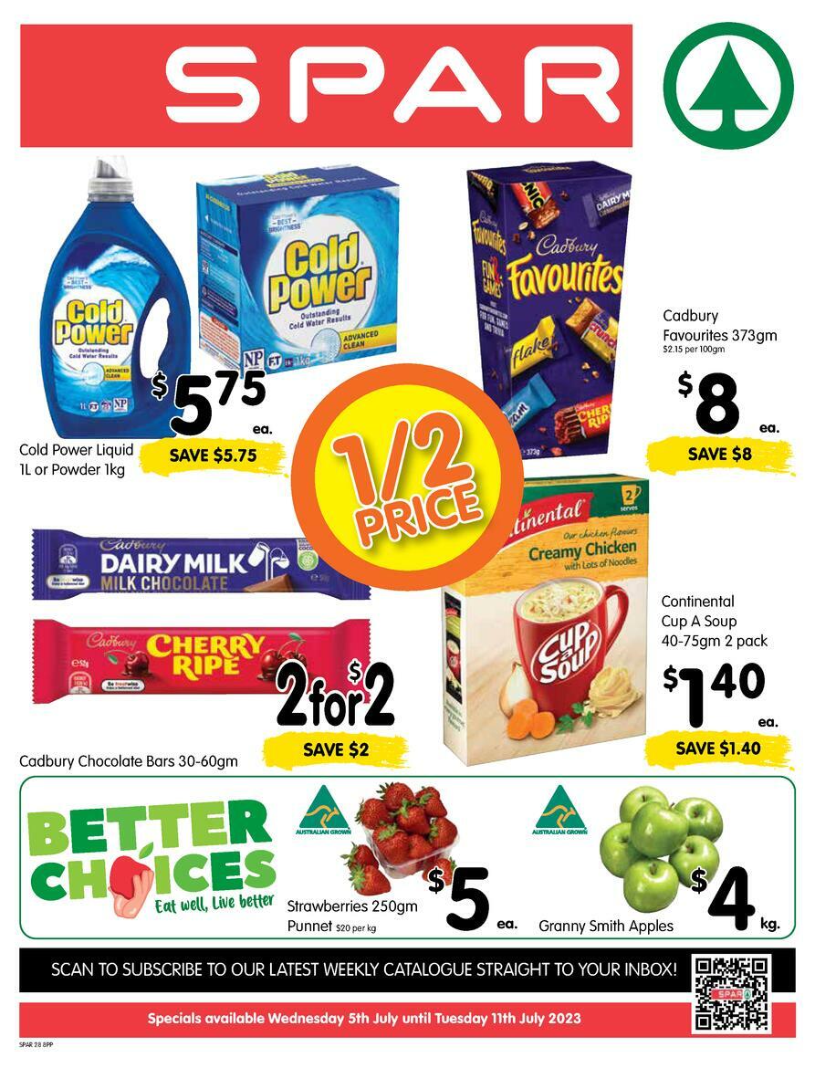 Spar Catalogues & Specials from 5 July