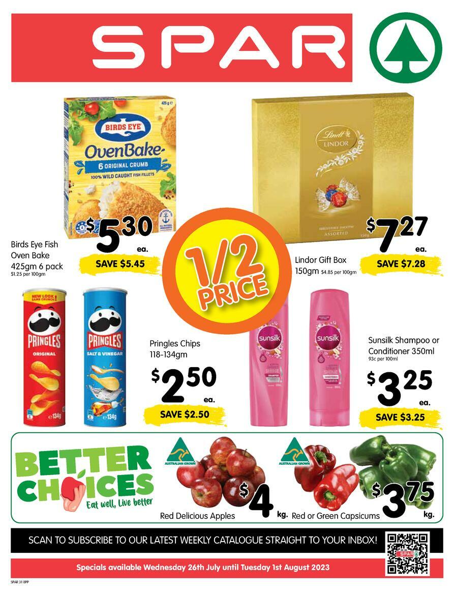 Spar Catalogues & Specials from 26 July
