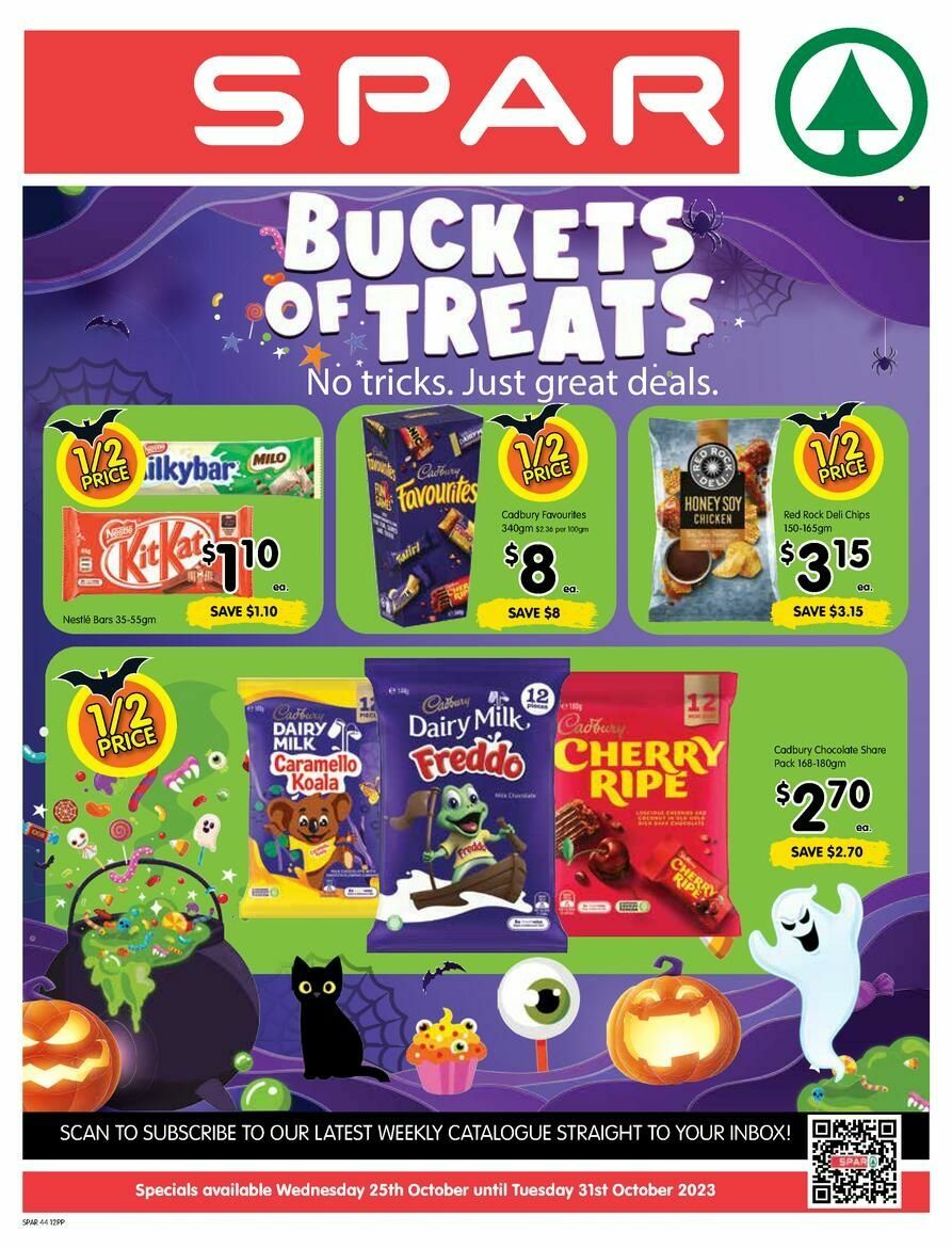 Spar Catalogues & Specials from 25 October