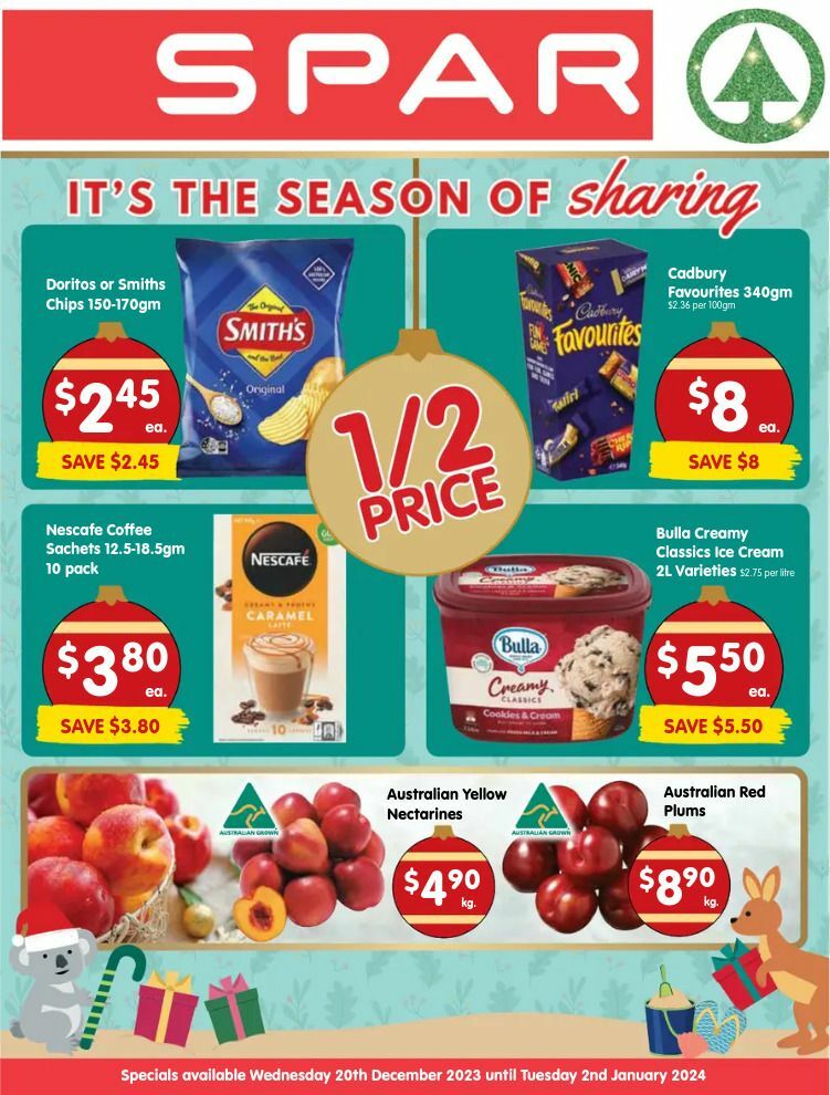 Spar Catalogues & Specials from 20 December
