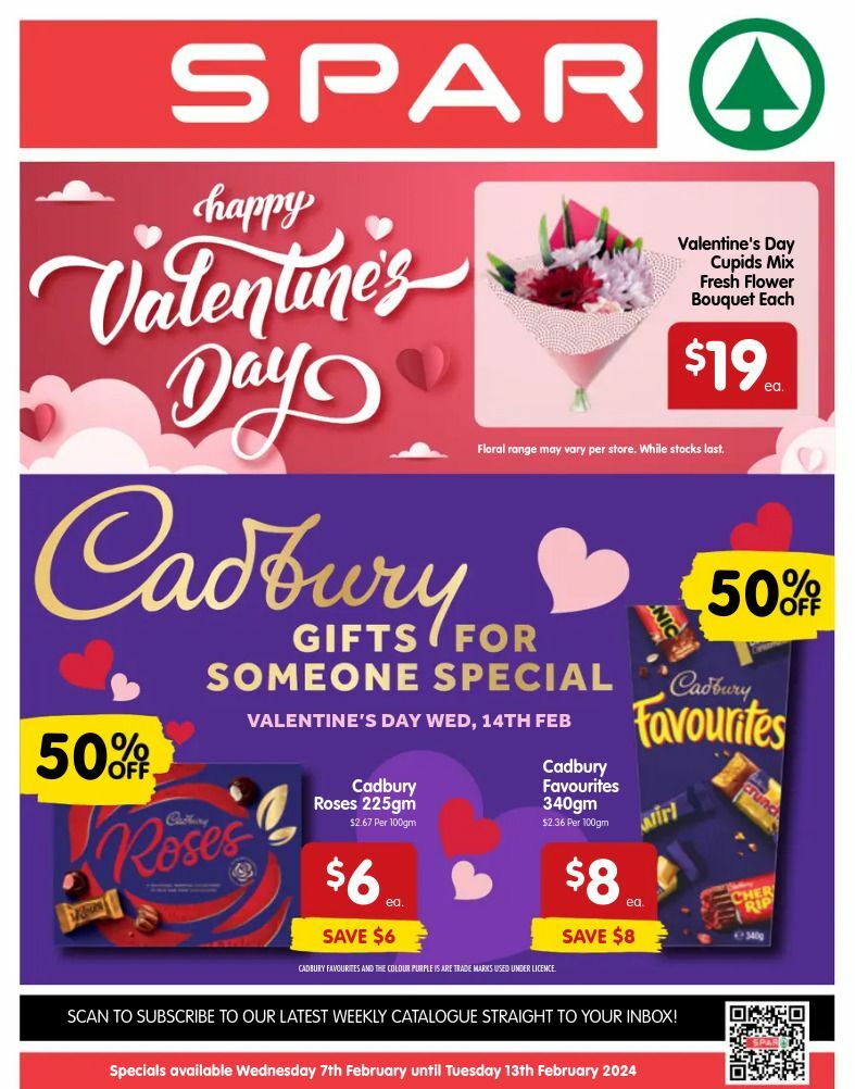 Spar Catalogues & Specials from 7 February