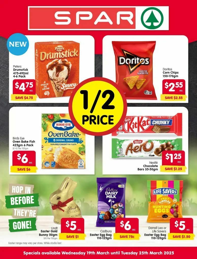 Spar Catalogues & Specials from 19 March