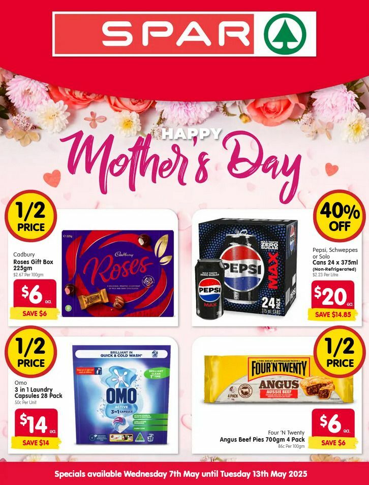 Spar Catalogues & Specials from 7 May