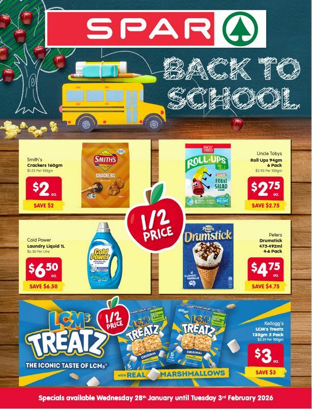 Spar Catalogues & Specials from 28 January