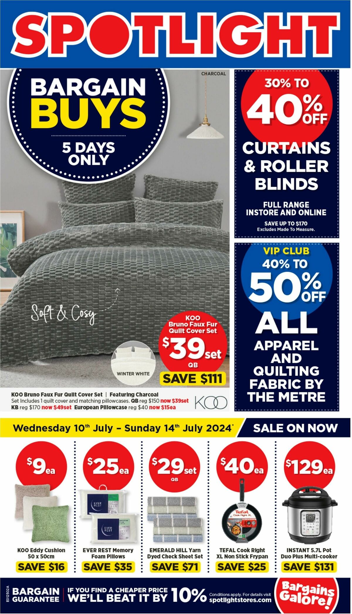 Spotlight from 10 July