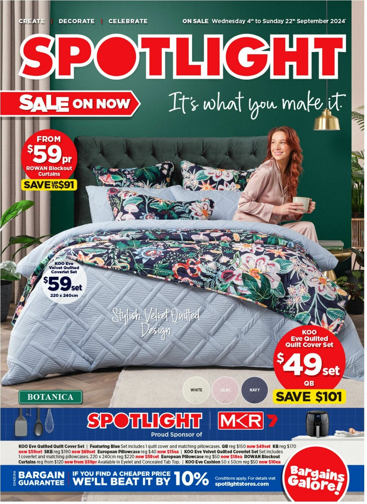 Spotlight from 4 September