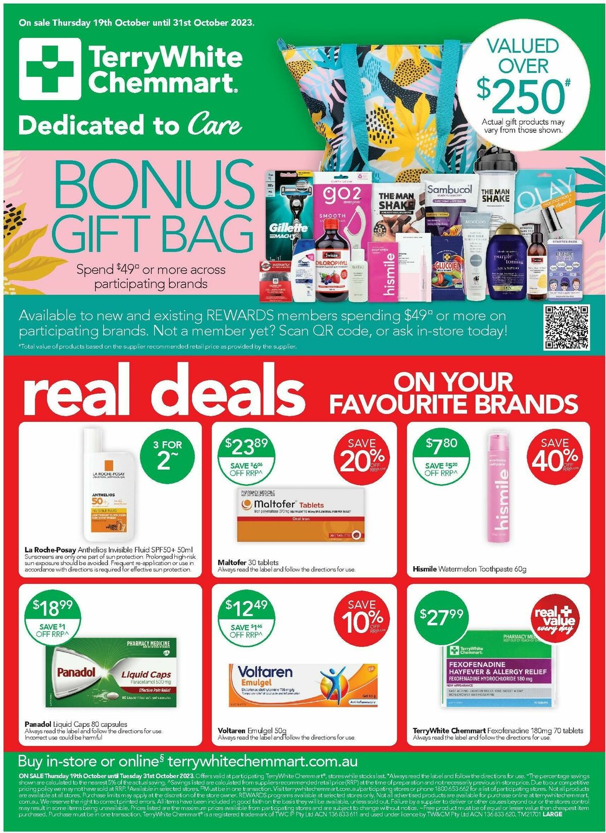 TerryWhite Chemmart from 19 October