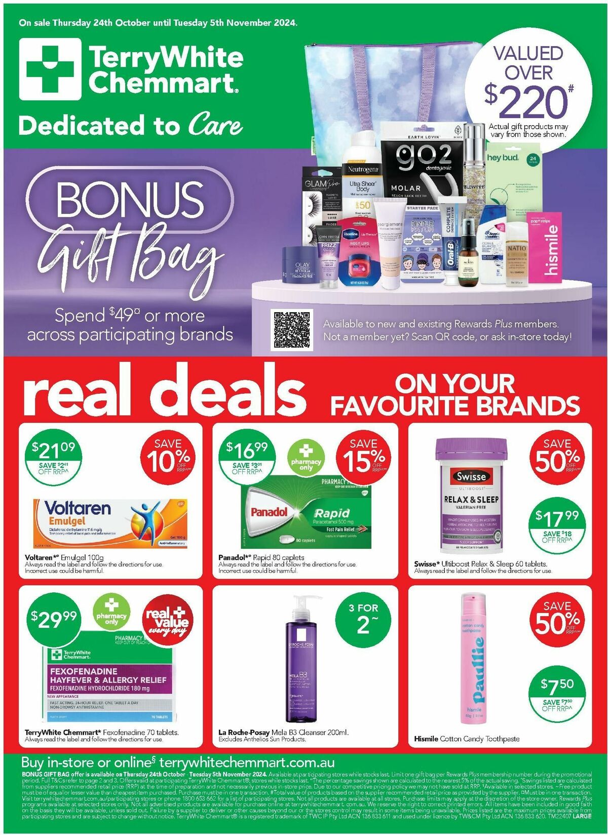 TerryWhite Chemmart from 24 October
