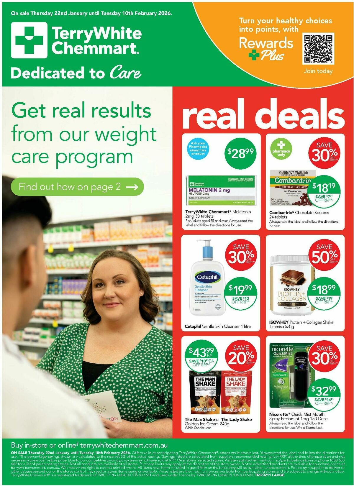 TerryWhite Chemmart from 22 January