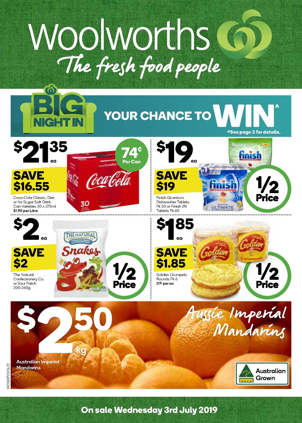 Woolworths Catalogues & Specials from 3 July