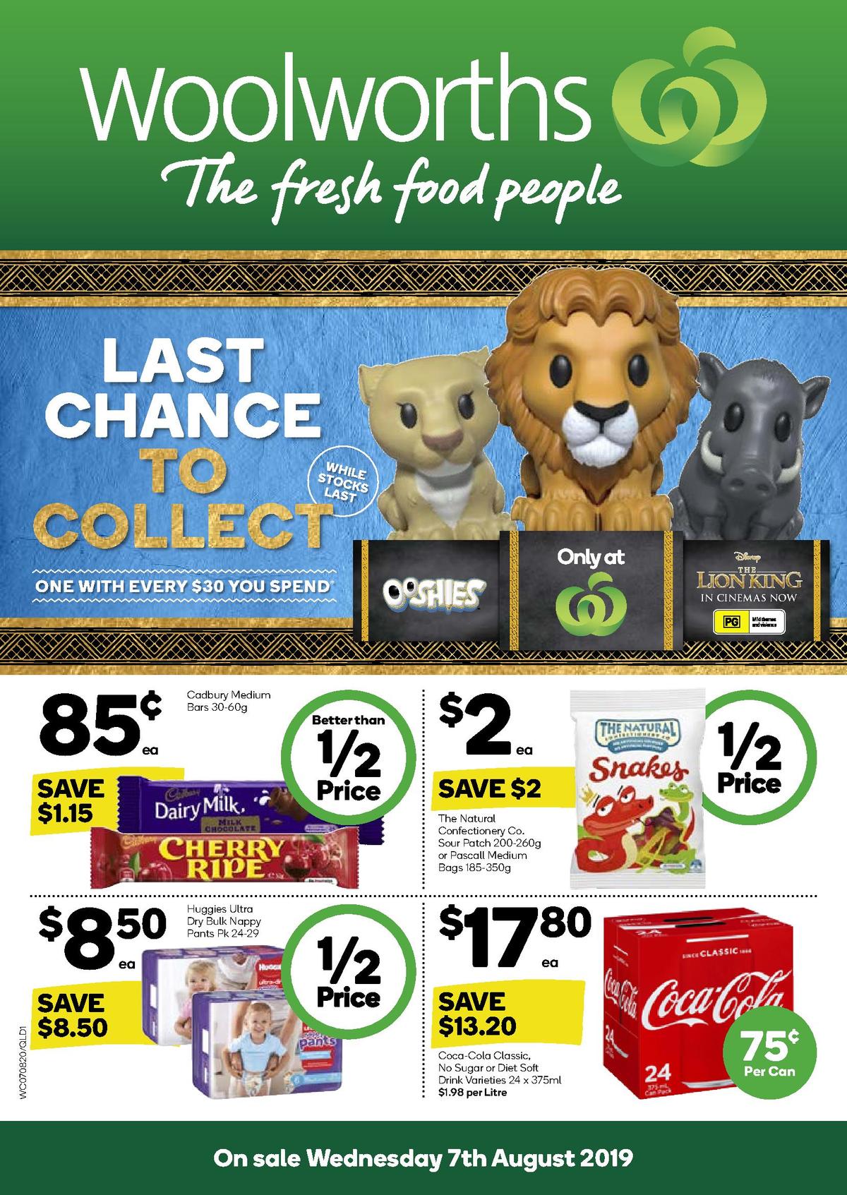 Woolworths Catalogues & Specials from 7 August