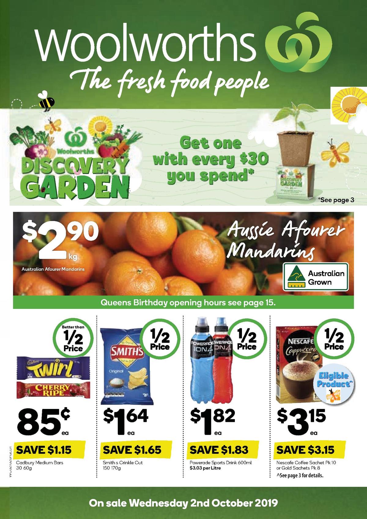 Woolworths Catalogues & Specials from 2 October