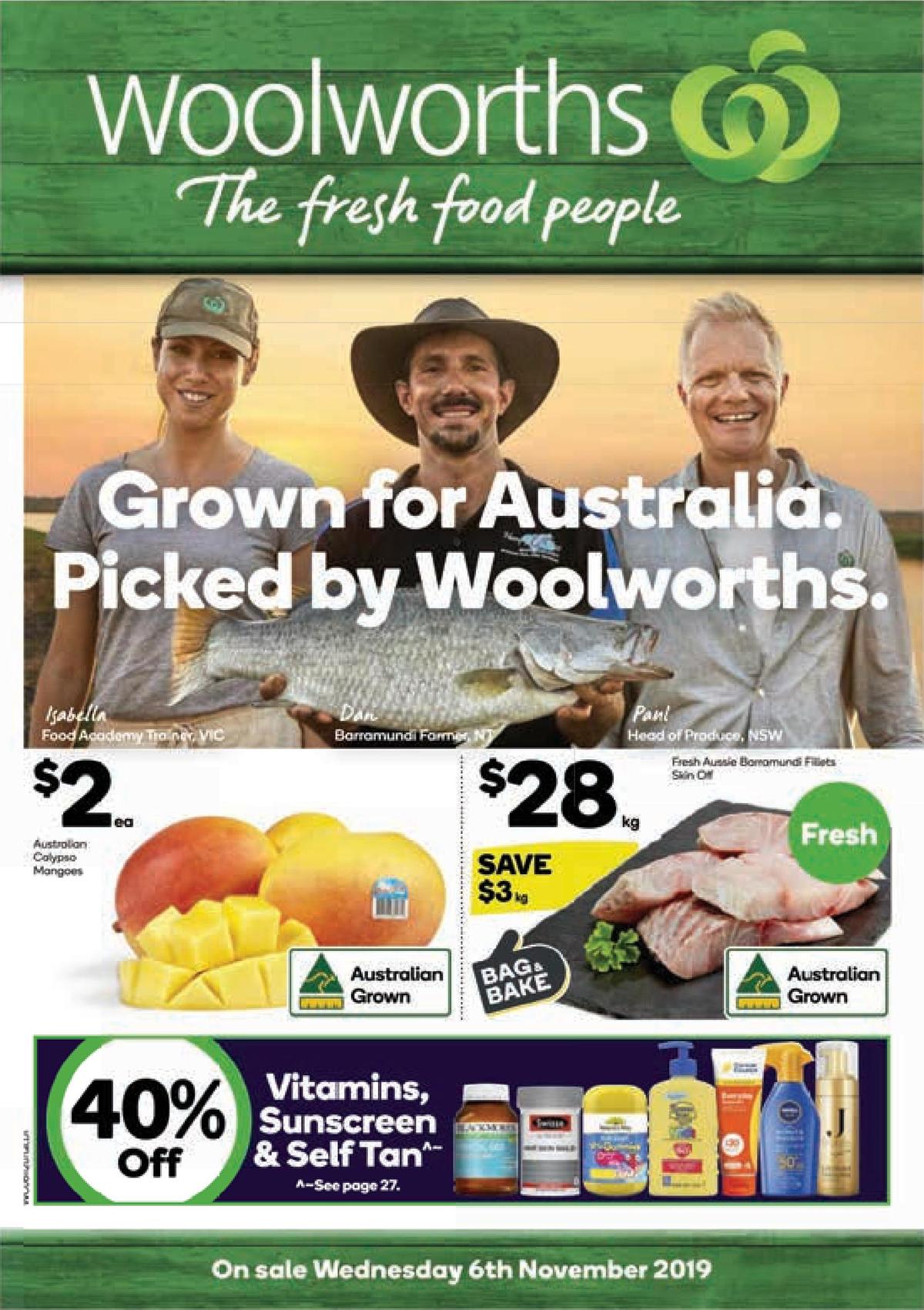 Woolworths Catalogues & Specials from 6 November
