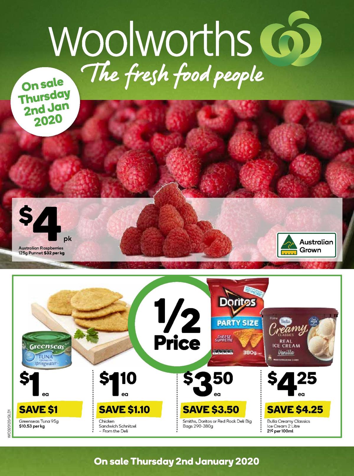 Woolworths Catalogues & Specials from 2 January