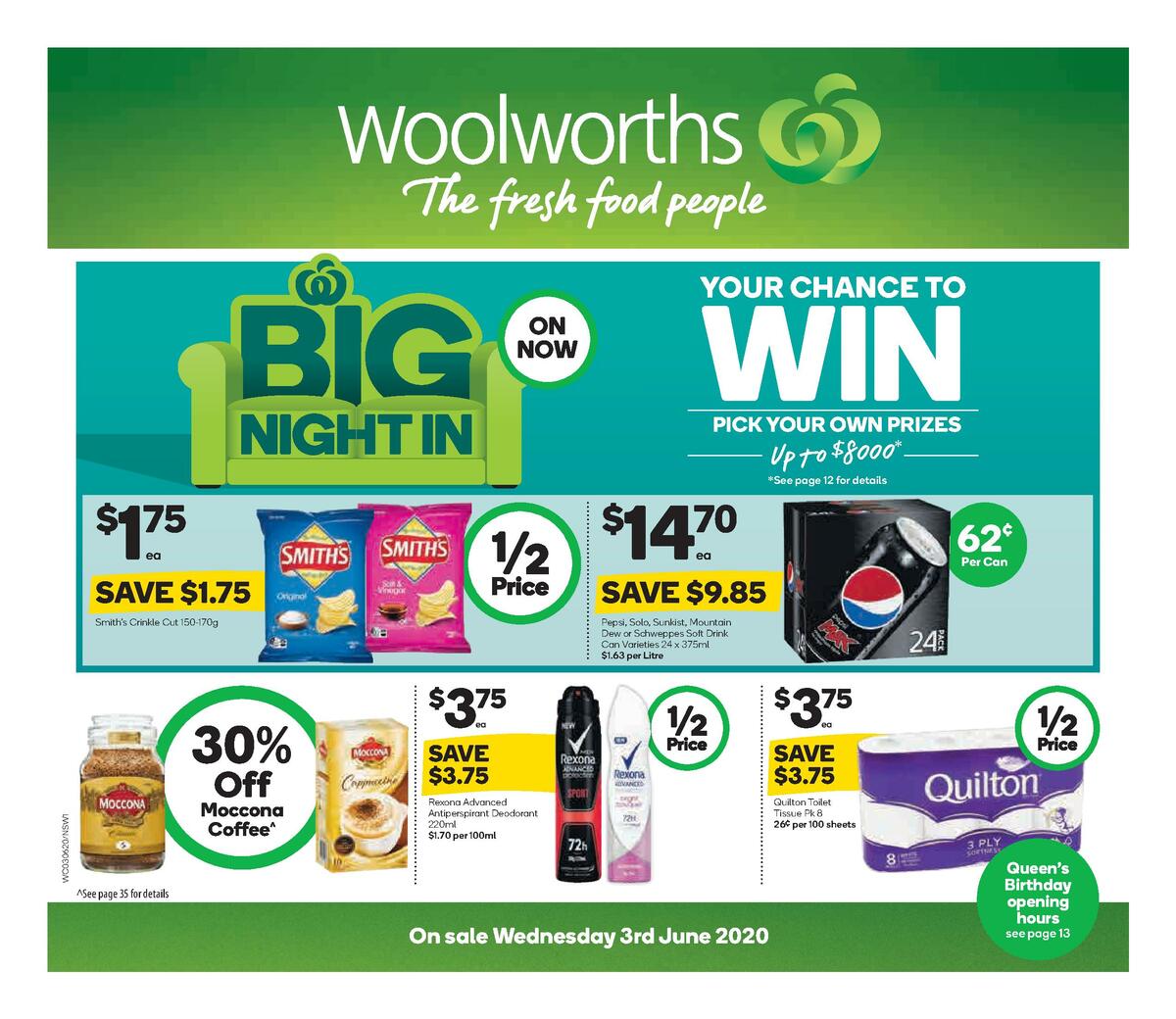 Woolworths Catalogues & Specials from 3 June