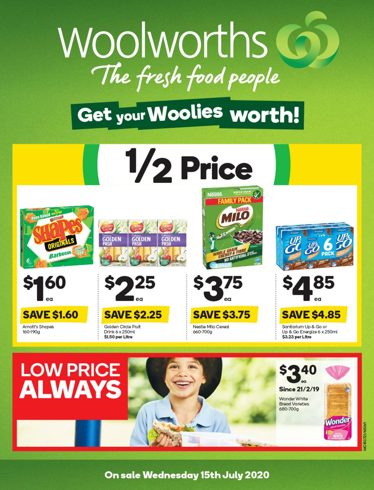 Woolworths Catalogues & Specials from 15 July