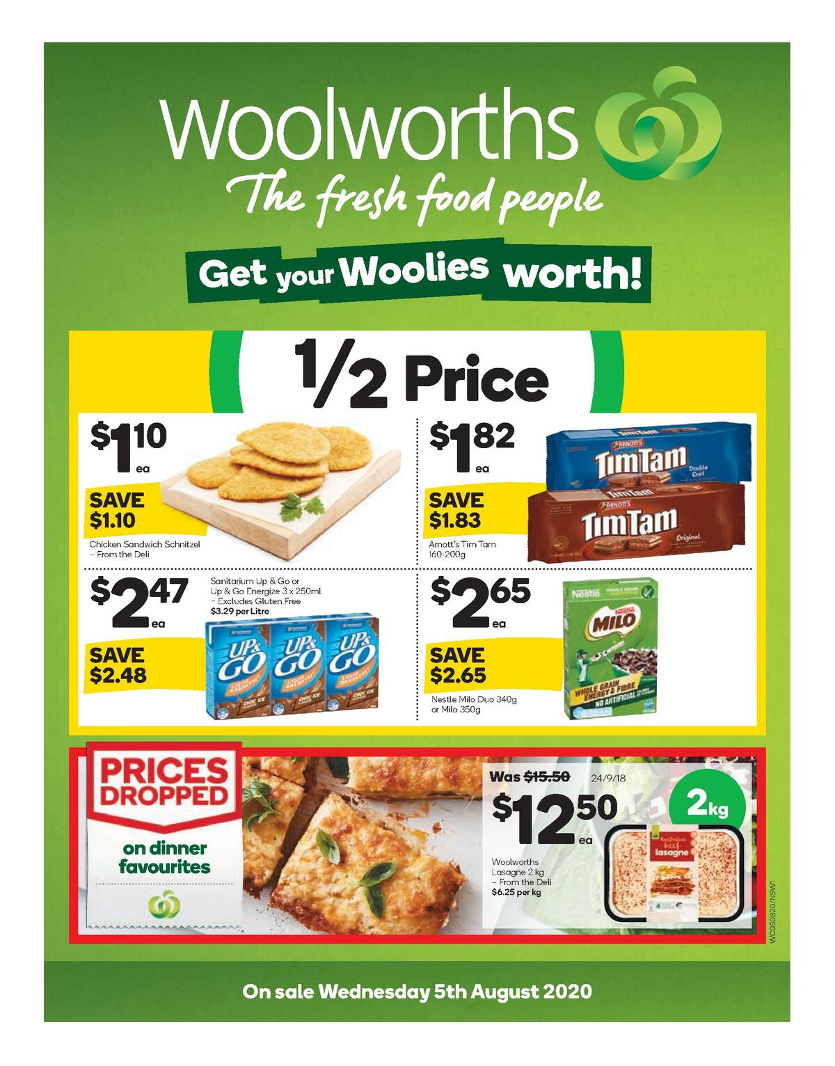 Woolworths Catalogues & Specials from 5 August