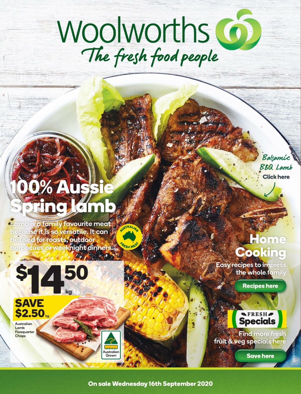 Woolworths Catalogues & Specials from 16 September